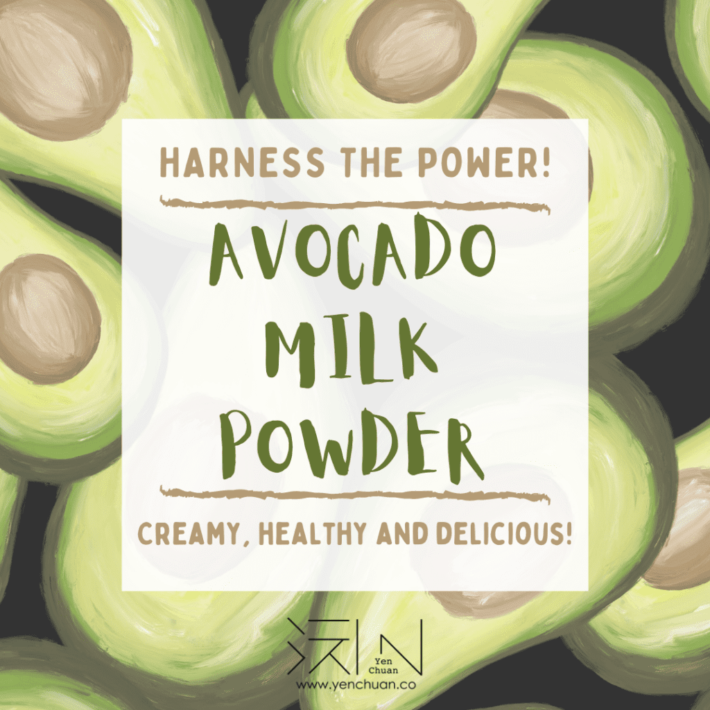 Power up with avocado milk powder! - Direct Supplier for Bubble Tea ...