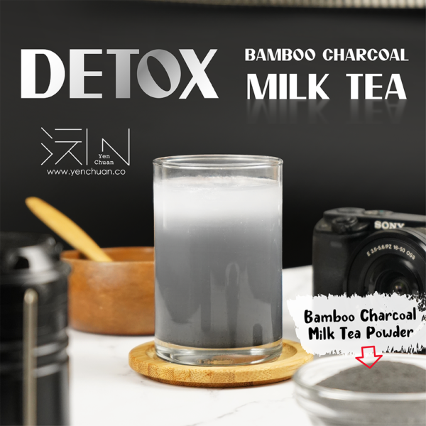 Let's make detoxing bamboo charcoal milk tea! - Direct Supplier for ...