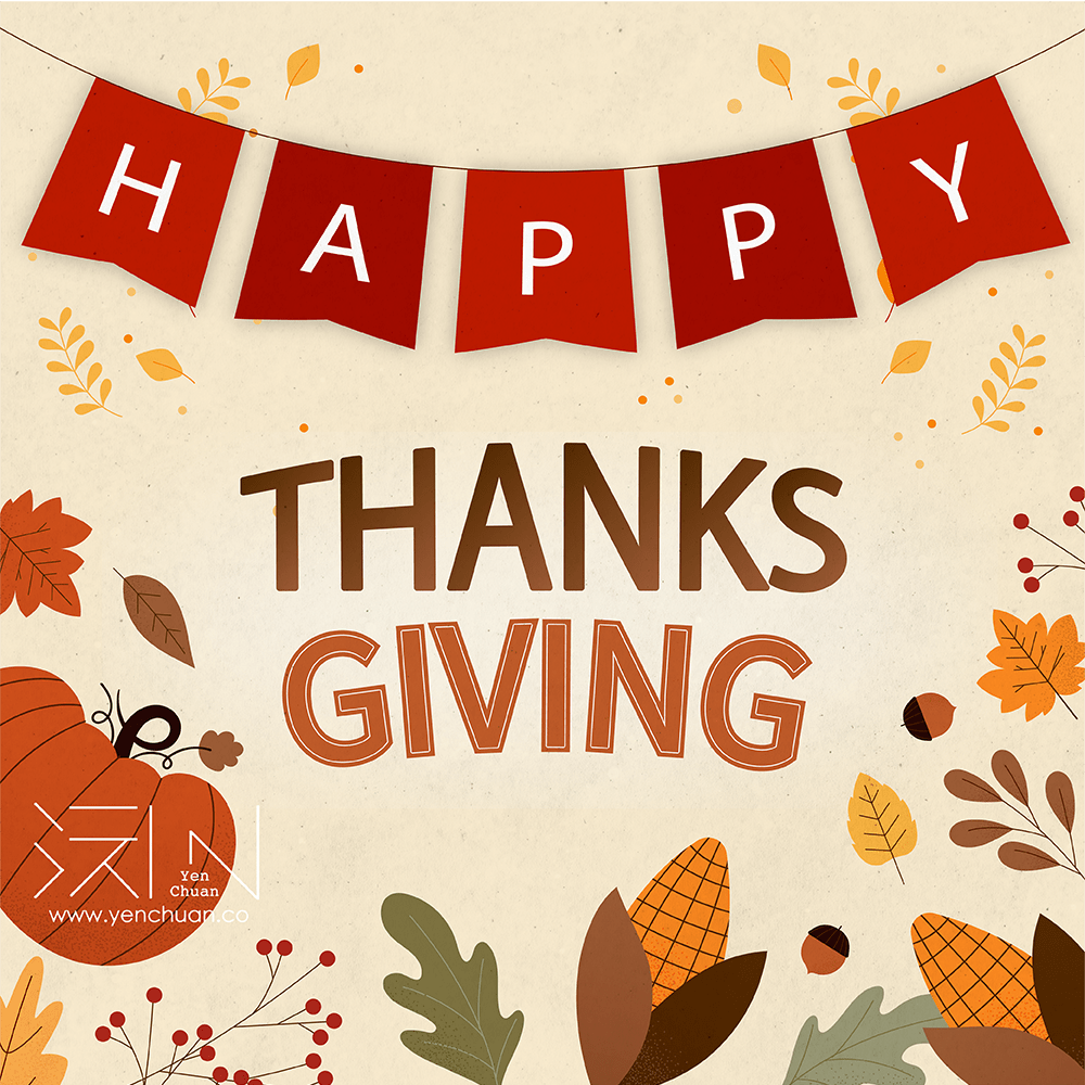 Stay thankful with thanksgiving day! - Direct Supplier for Bubble Tea ...