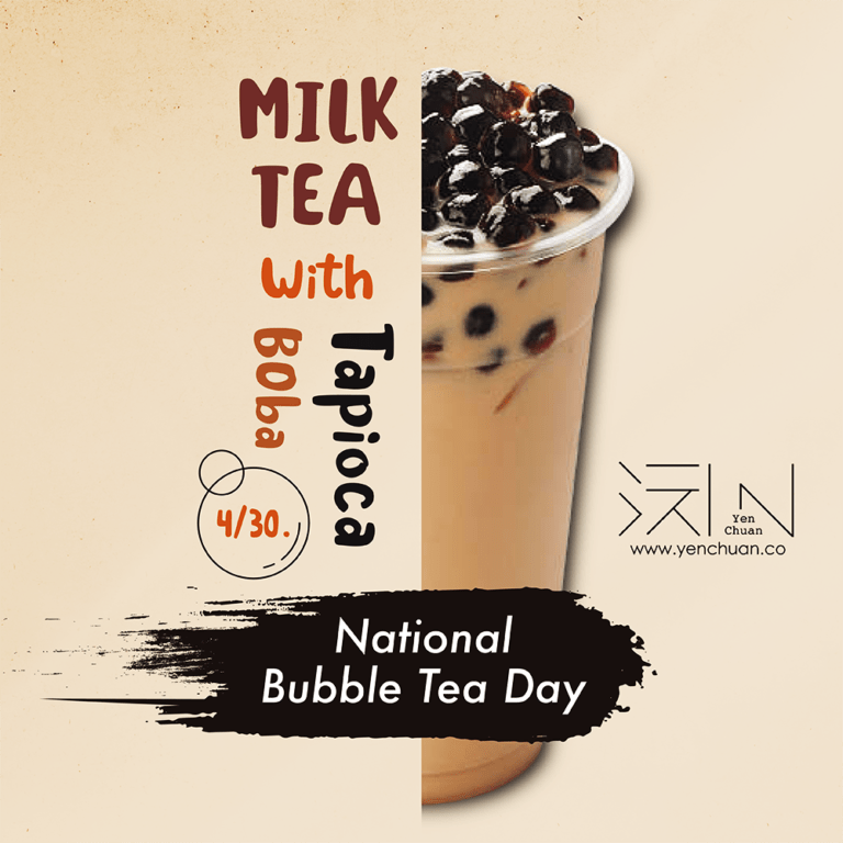 Have a bubbly, exciting National Bubble Tea day! - Direct Supplier for ...