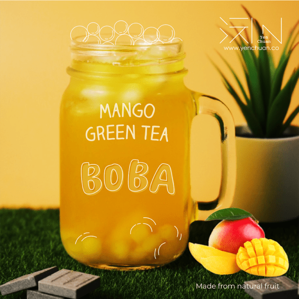 It's easy being green - try mango green tea boba! - Direct Supplier for ...