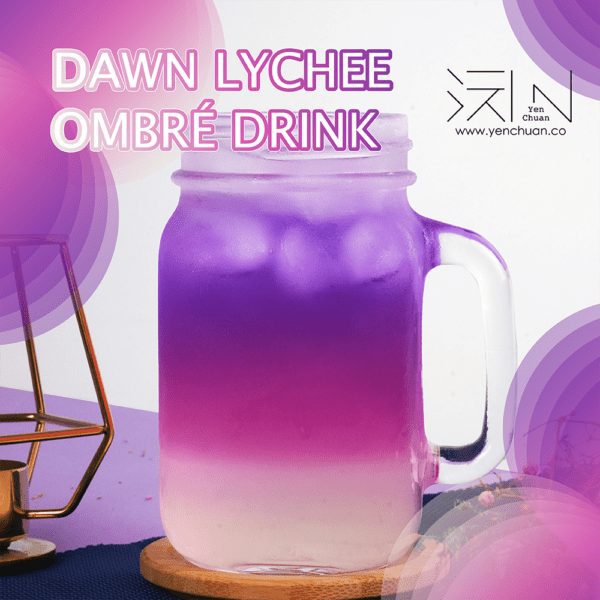 A sunset in every sip - dawn lychee ombre! - Direct Supplier for Bubble ...